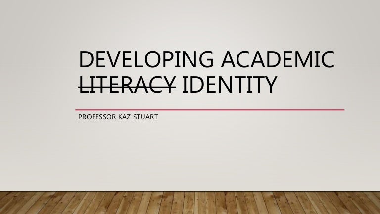 Developing an Academic identity for Widening Participation Students i…