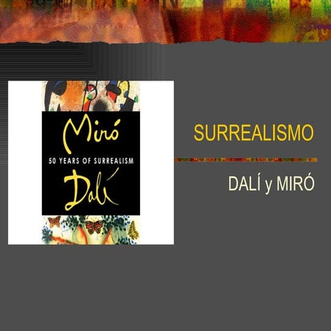 Surrealismo: Dalí y Miró | PPT