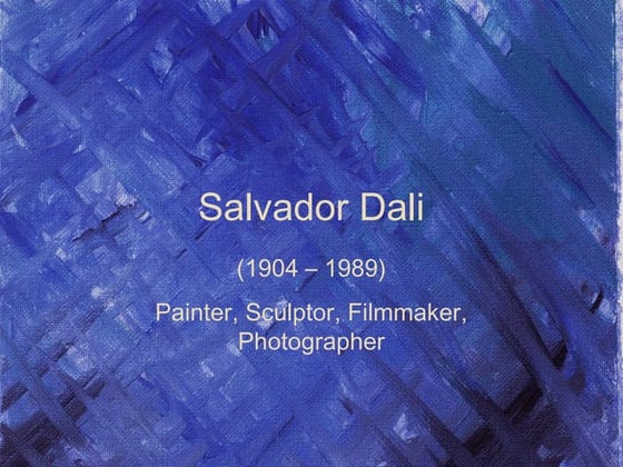 Salvador dali for kids | PPT