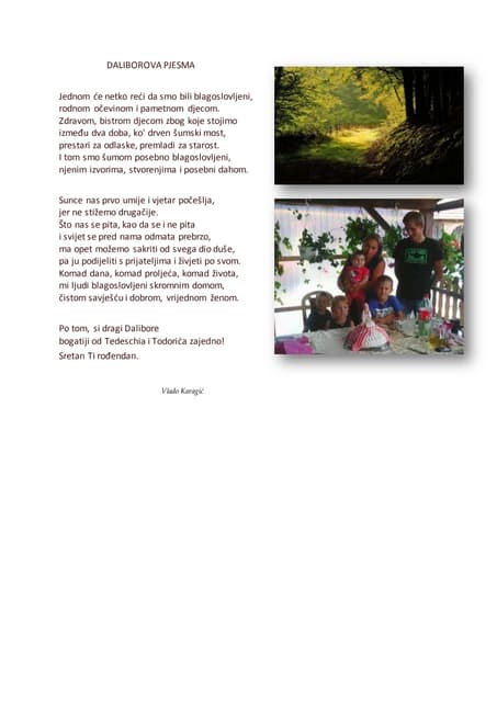 Pjesma za Dobrog Čovjeka | PDF