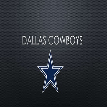 Dallas cowboys | PPTX