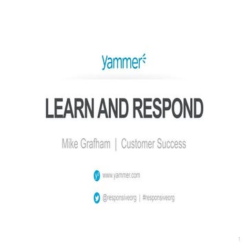 The Responsive Organisation: A Framework for Changing How Your ...