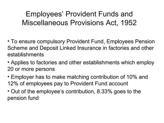 Presentation on epfo | PPT