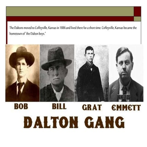 Dalton Gang Family History The Doolin Dalton Gang And The Legacy Of
