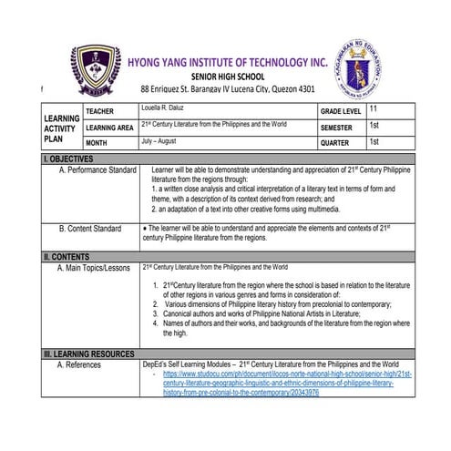SHS-curriculum map-21st century literature.docx