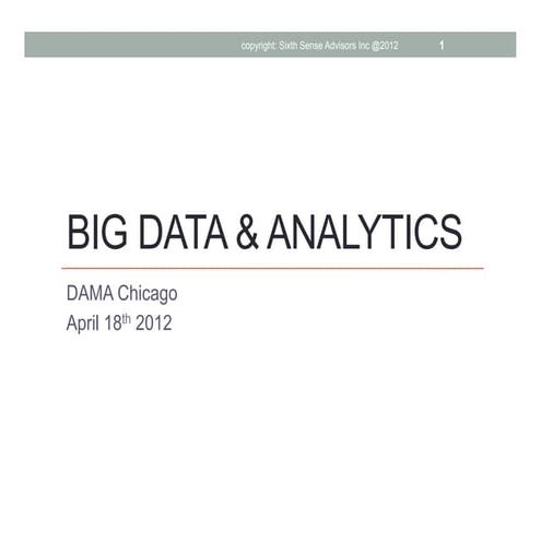 IDC Big Data Conference 2013, Milano 20 febbraio