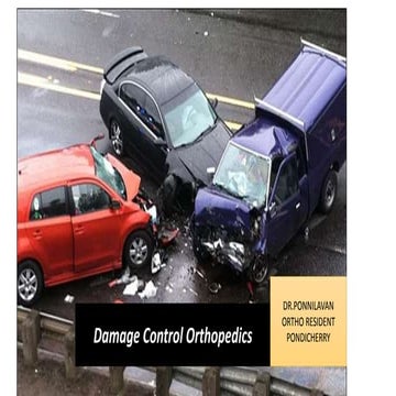 Damage control orthopedics | PPTX