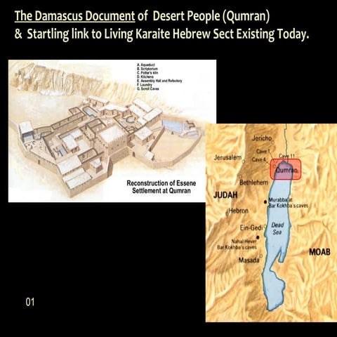 Karatie Hebrews Today & Startling Damascus Document of Desert People ...