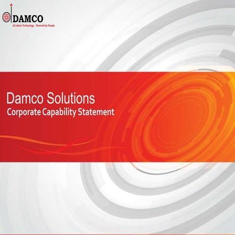 Damco Corporate Presentation | PPTX