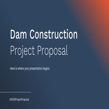 Dam Construction Project Proposal by Slidesgo.pptx | Desktop Publishing ...