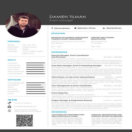Damien TILMAN ( Main Resume ENG) | PDF