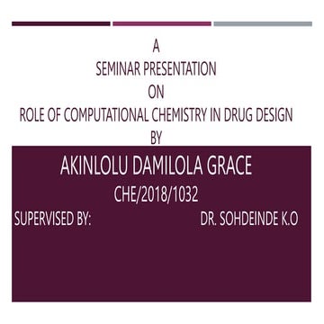 computational chemistry | PPT