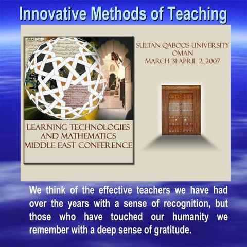 Damodharan innovative methods) | PPT