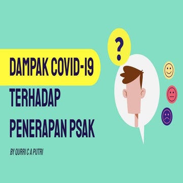Dampak Covid-19 Terhadap Penerapan PSAK di Indonesia | PDF