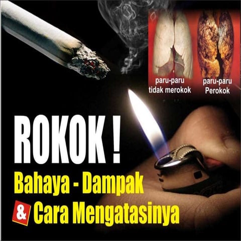 Dampak Rokok 1 - Untuk anak SMP, SMA serta UMUM | PPTX
