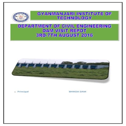 Dam report narendra ppt | PDF