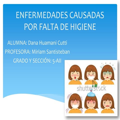 Enfermedades causadas por falta de higiene personal | PPTX