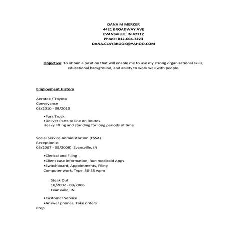 Resume-William Gaines | RTF
