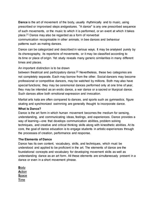 Basic cheerleading motions | DOCX