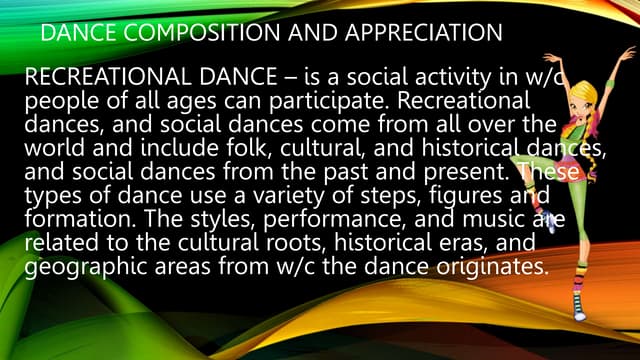 Characteristics of a Good Dance PE 12.pptx