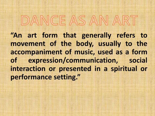 Characteristics of a Good Dance PE 12.pptx