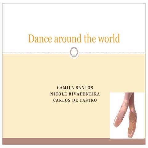 Dance around the world | PPTX
