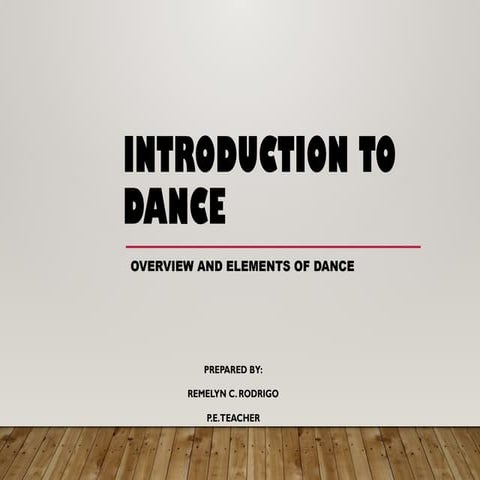 Elements of-dance r2.pptx-1 | PDF