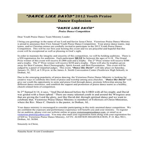 Dance like david3 | DOC | Christianity | Religion & Spirituality