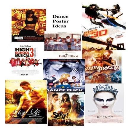 Dance Poster Ideas | ODT
