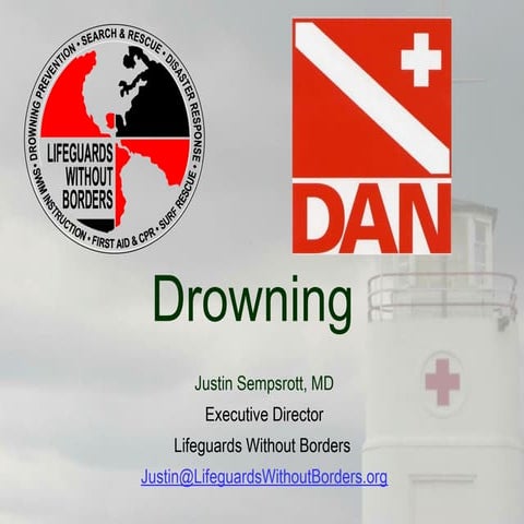 Drowning - DAN Diver Medical Technician | PPT