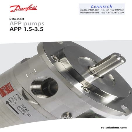 Danfoss app-pumps | PDF