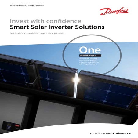 Danfoss - Smart Solar Inverter Solutions | PDF