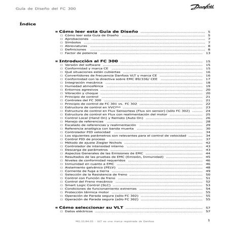 Danfoss fc300 drive | PDF