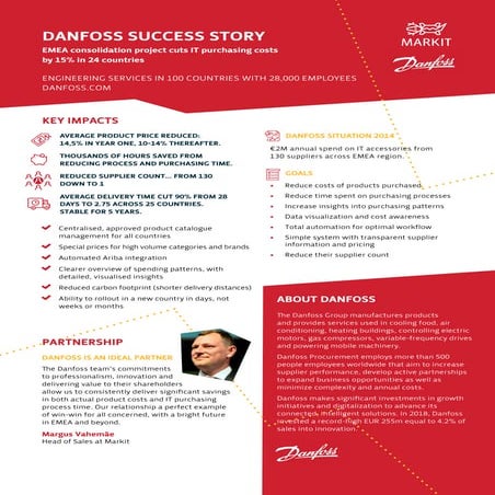 Danfoss IT Procurement Case Study 2019 | PDF