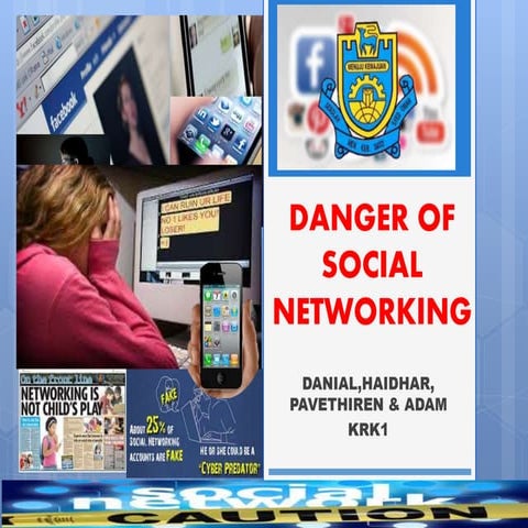 Danger of social networking afham | PPT