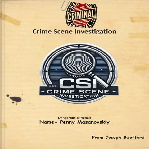 Dangerous criminal Criminal investigation Case 302.pptx
