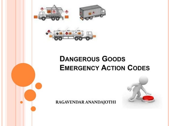 Dangerous Goods Presentation | PPT
