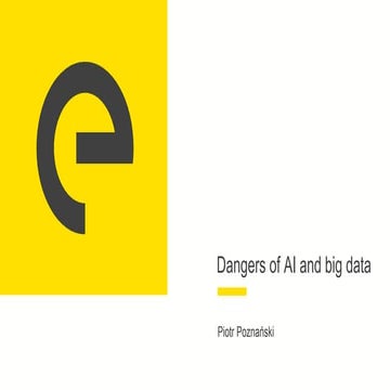 Dangers of ai and big data (public) | PPT