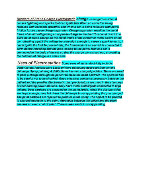 Section_2.5-Static_Electricity safety for Electrician | PPT