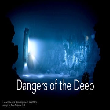 Dangers of the Deep: Exploration Medicine | PDF