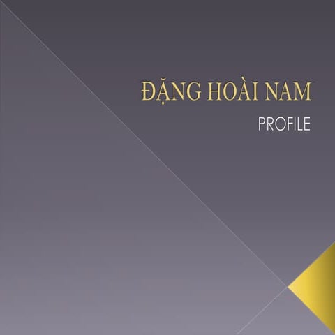 Dang hoai nam | PPT