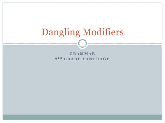 Grammar powerpoint. | PPT