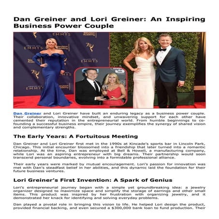 Dan Greiner and Lori Greiner_ An Inspiring Business Power Couple.docx