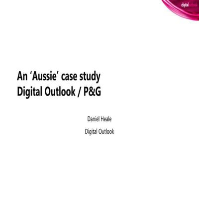 Chinwag Insight: Facebook Marketing - Dan Heale, Digital Outlook - What ...