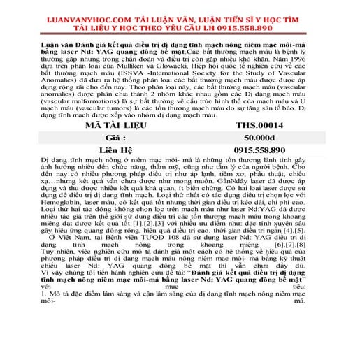 Danh gia ket qua dieu tri di dang tinh mach nong niem mac moi ma | PDF