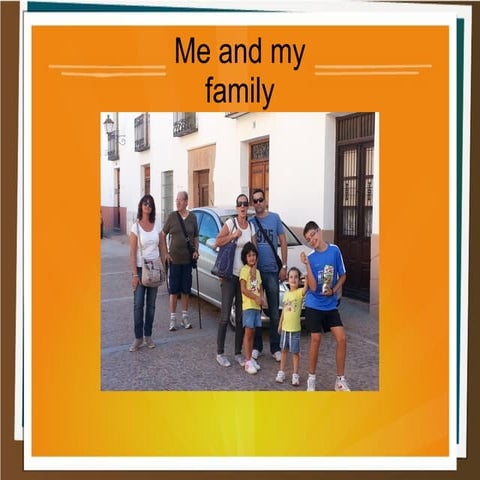 Dani Alcover's family | PPT