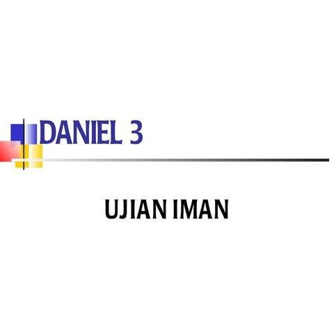 Daniel 3 | PPT
