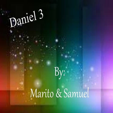 Daniel 3 | PPT