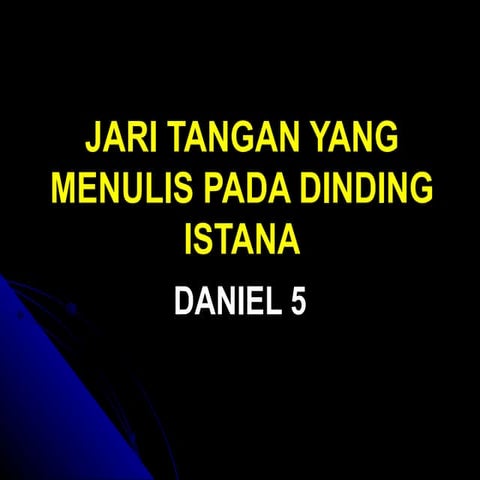 Daniel 5 | PPT