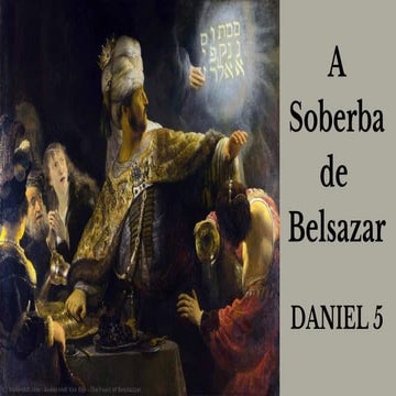 Livro de Daniel cap. 5 | PDF